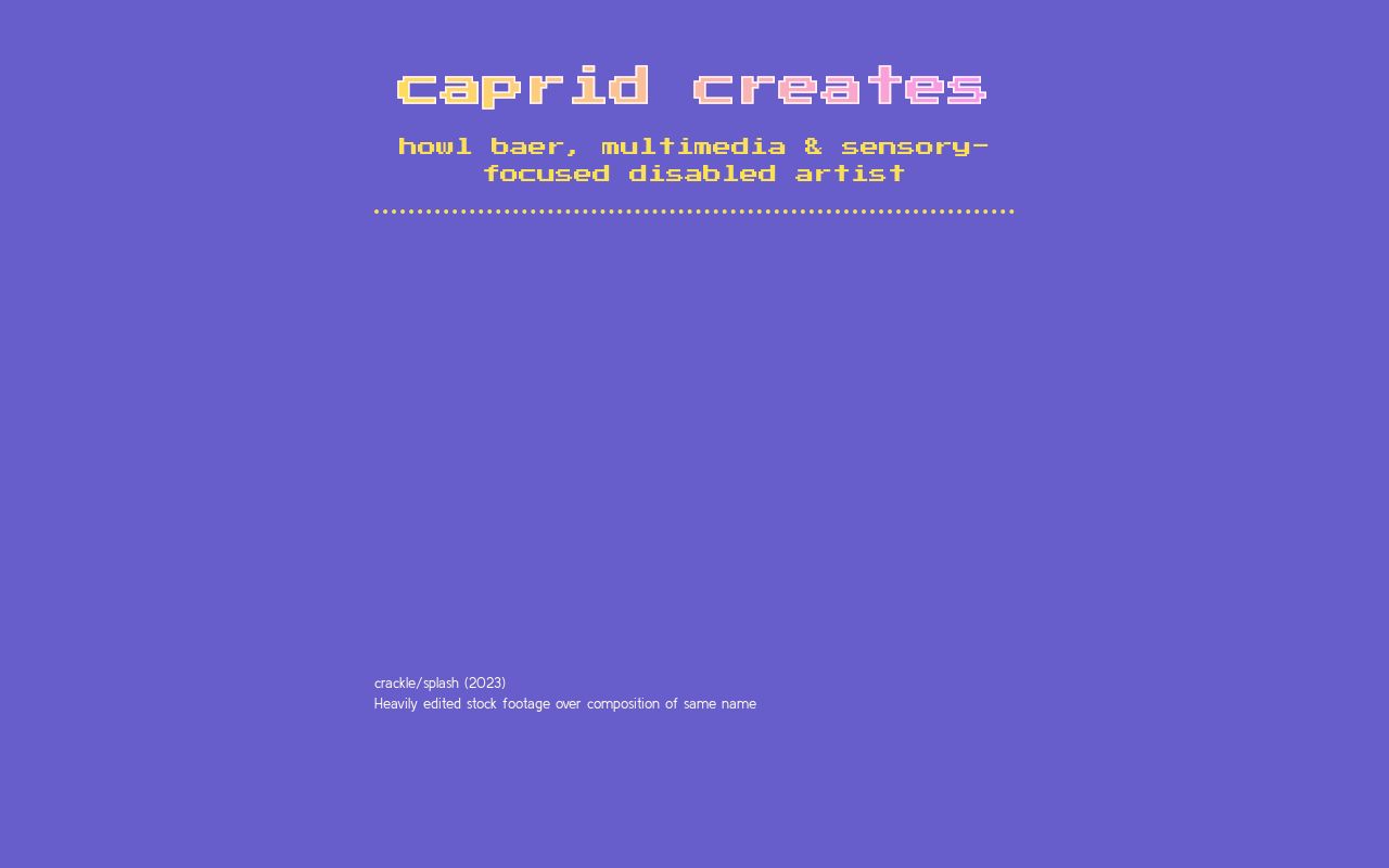 caprid creates